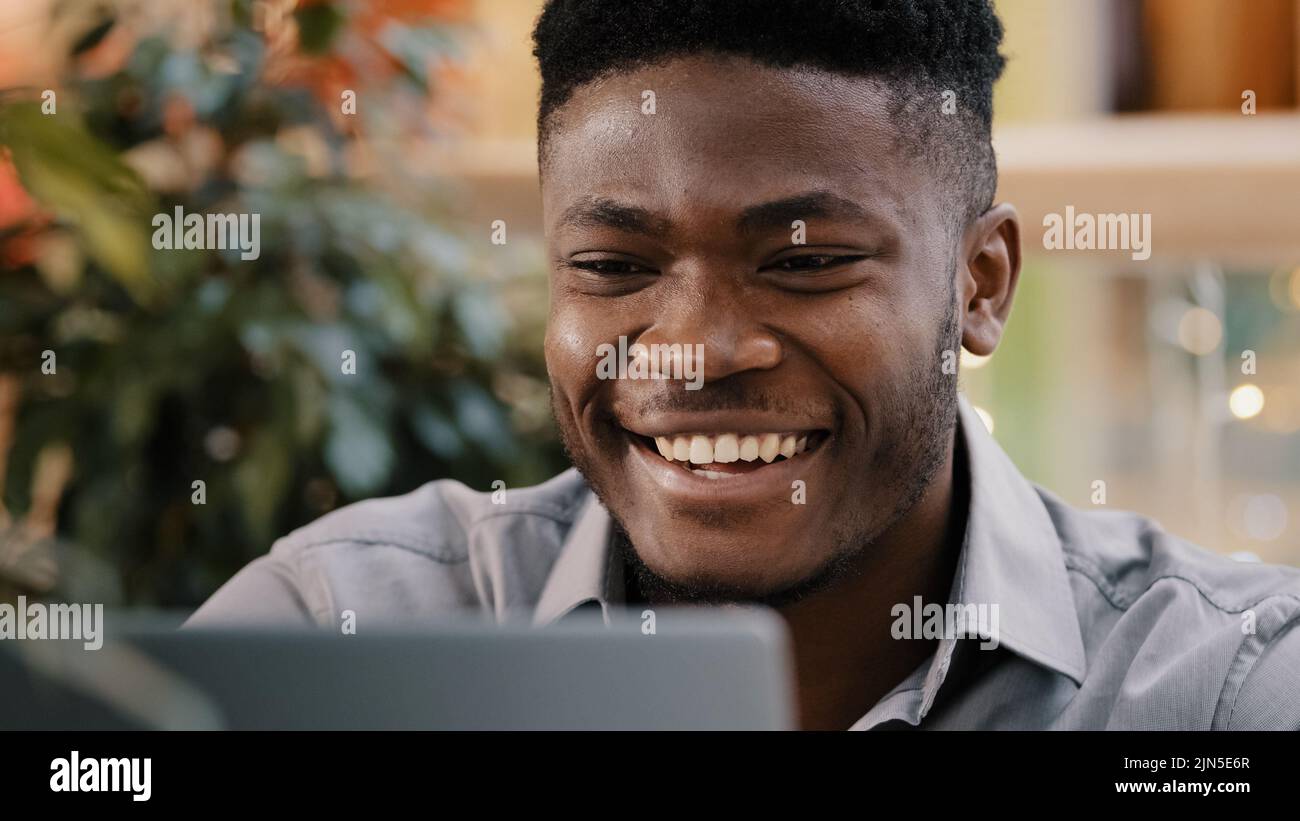 Close-up serious pensive male student freelancer thinks over project ... Close-up serious pensive male student freelancer thinks over project ...