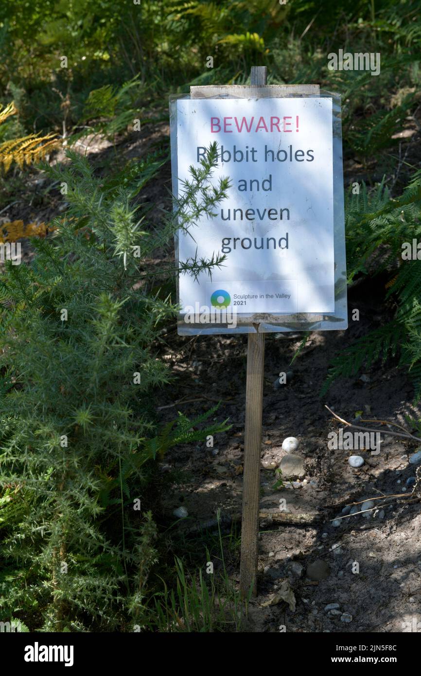 Wildlife habitat sign hi-res stock photography and images - Alamy