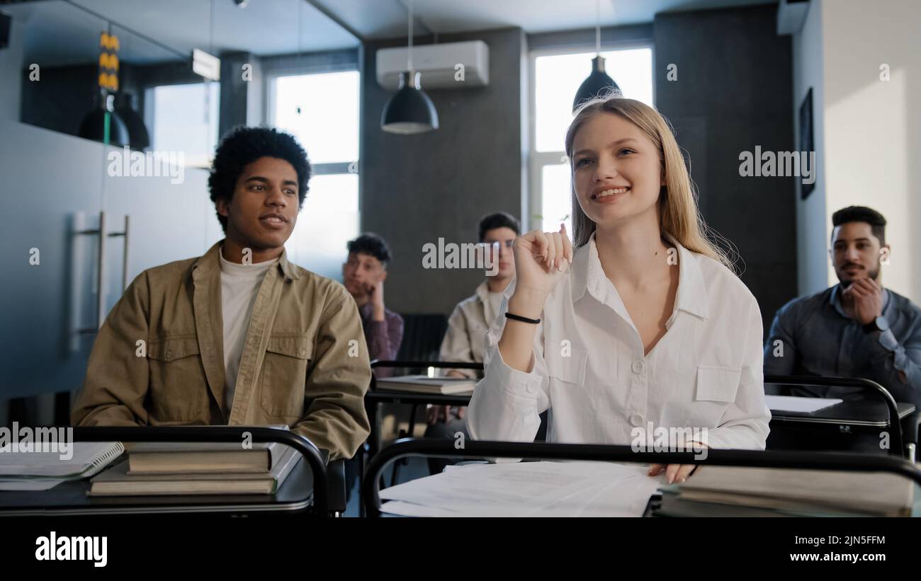 Diverse classroom hi-res stock photography and images - Alamy