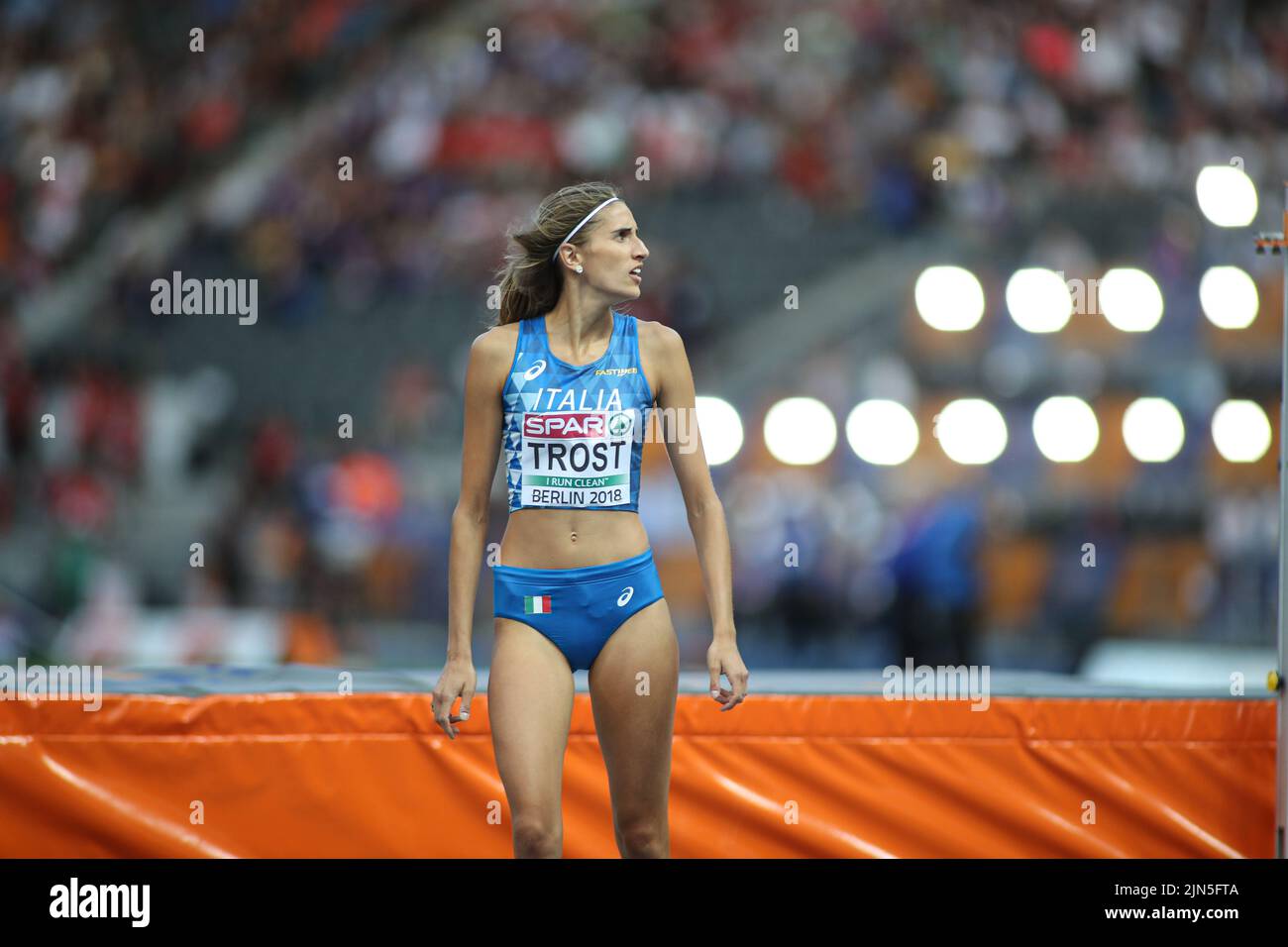 Alessia trost high jump hi-res stock photography and images - Alamy
