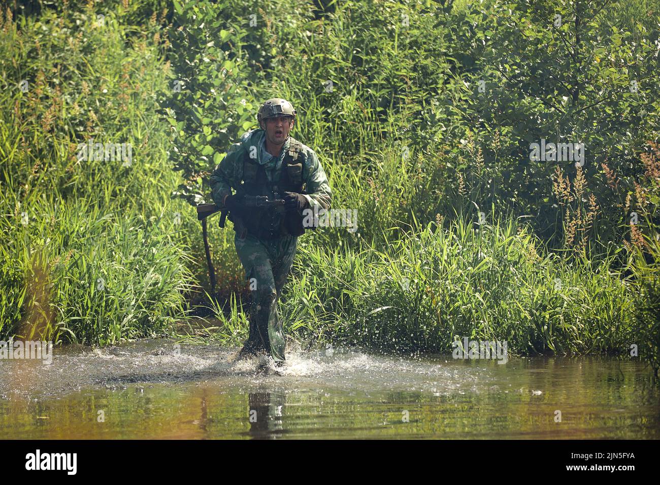The battle of bush run hi-res stock photography and images - Alamy