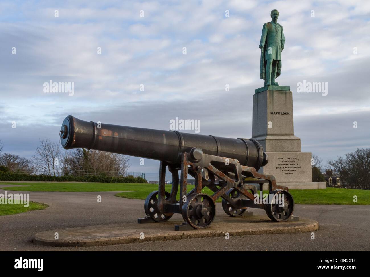 General Havelock statue, Mowbray Park, Sunderland, UK Stock Photo - Alamy