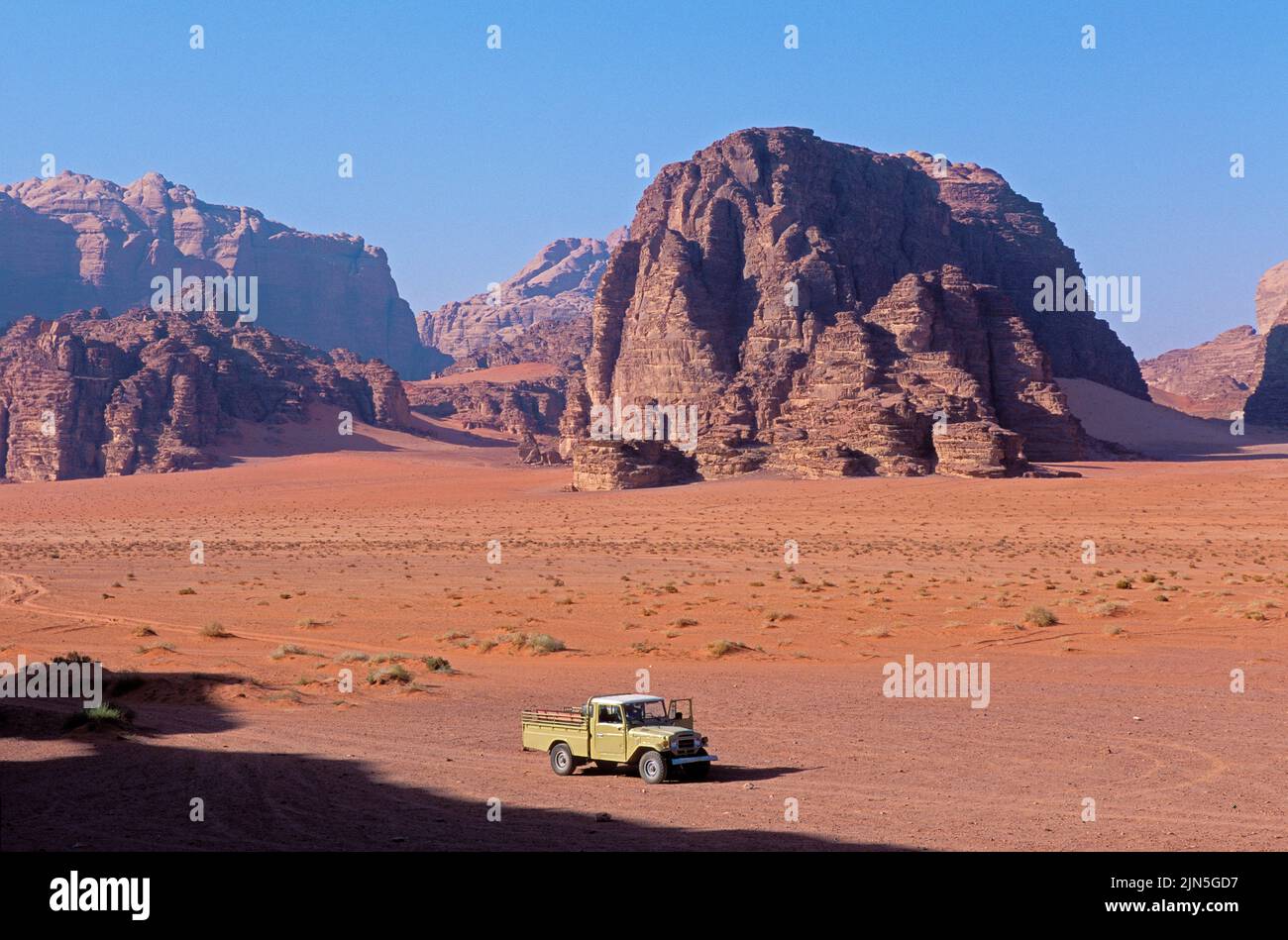 Jordan, Wadi Rum Desert Stock Photo - Alamy