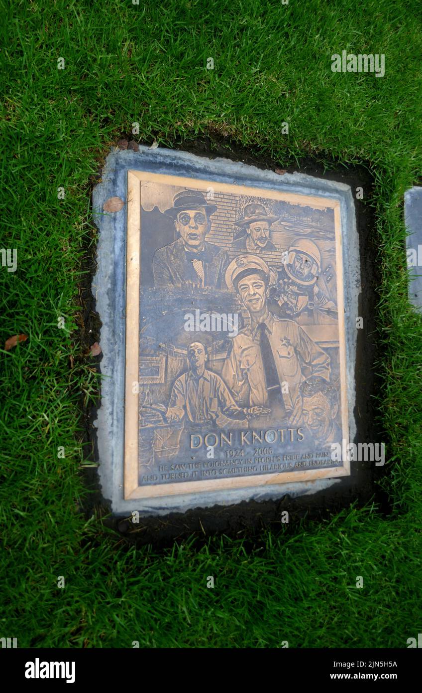 Don Knotts Grave It Also Boasts Don Knotts, Allegedly Zappa And Roy