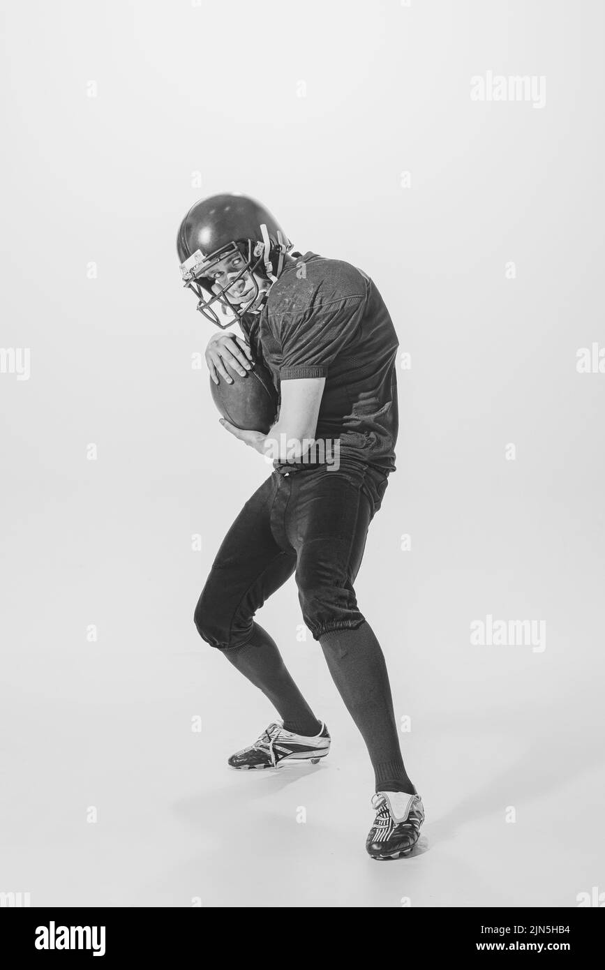 Funny fitness man Black and White Stock Photos & Images - Alamy