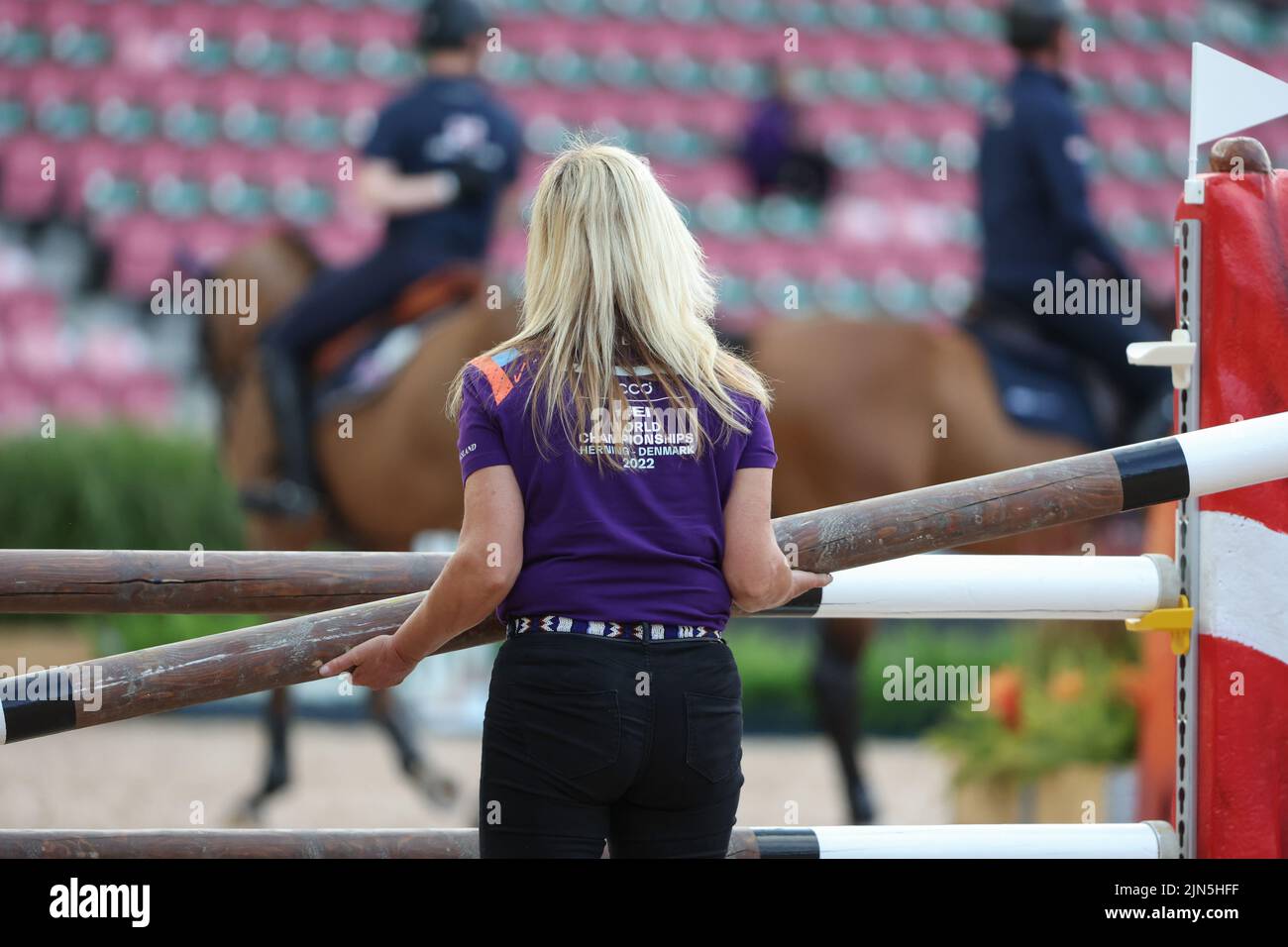 Herning, Denmark. 09th Aug, 2022. Equestrian sport: world championship ...