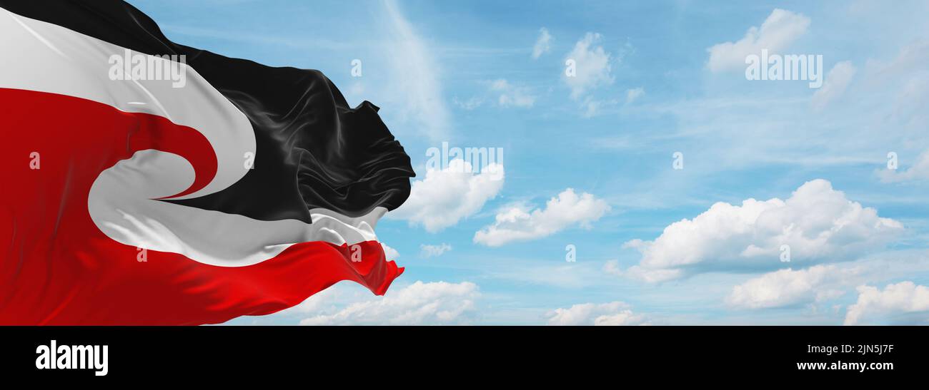 official flag of Tino Rangatiratanga Maori sovereignty movement New ...