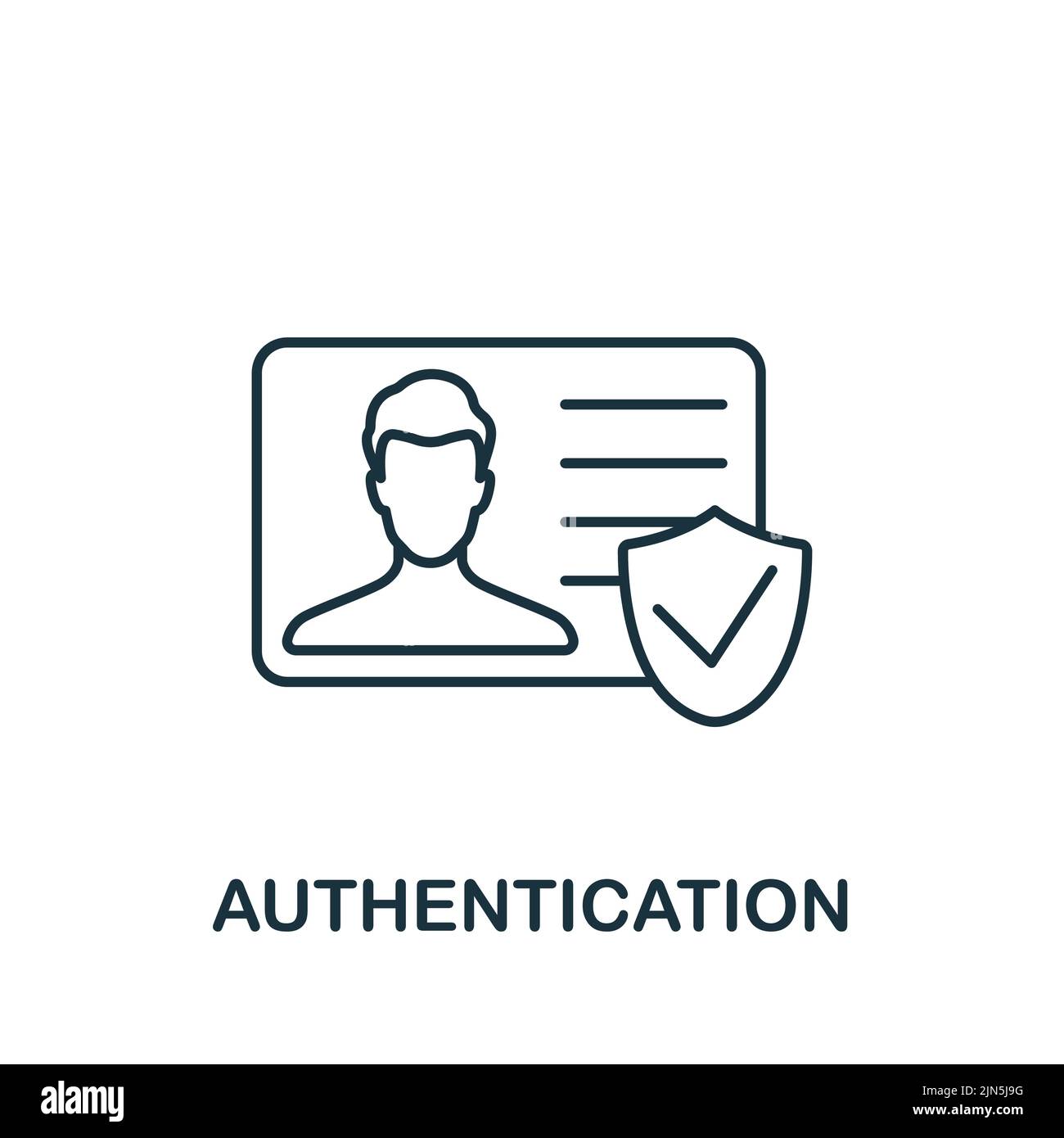 Authentication icon. Monochrome simple Cybercrime icon for templates ... Authentication icon. Monochrome simple Cybercrime icon for templates ...