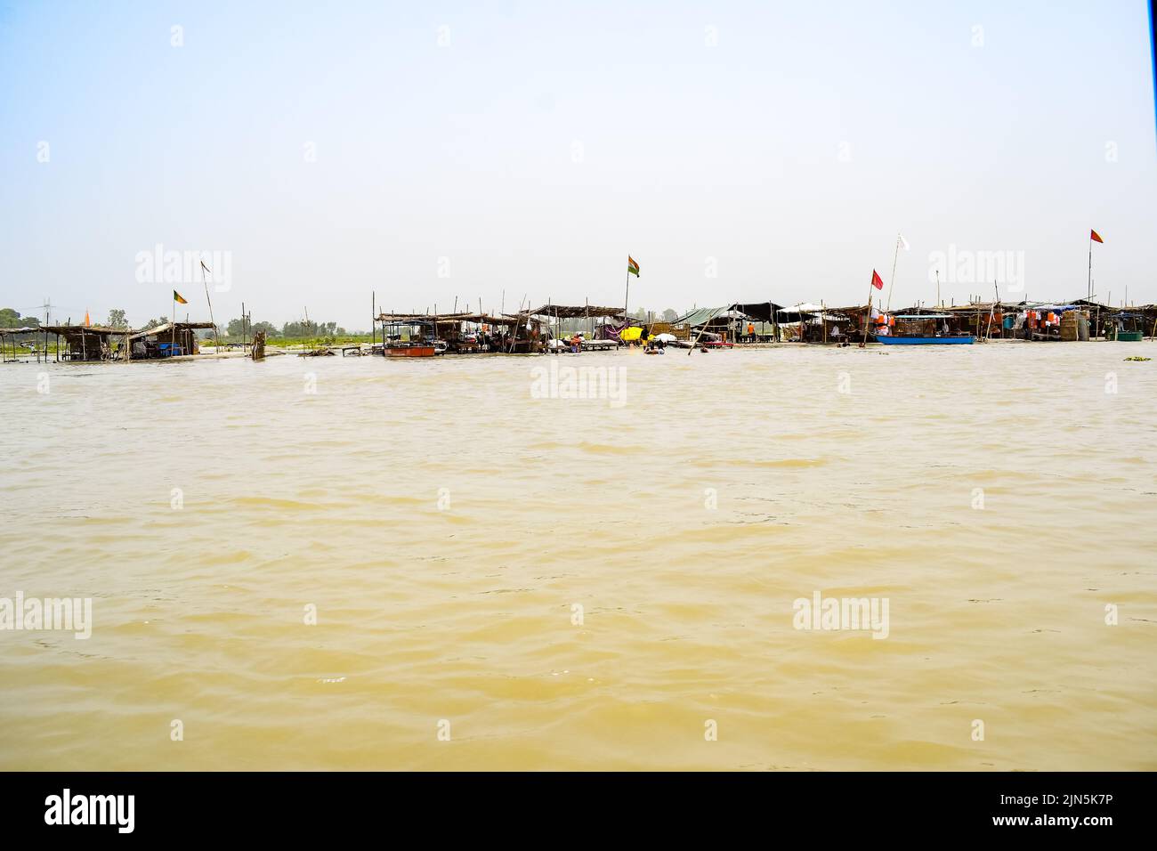 Ganga as seen in Garh Mukteshwar, Uttar Pradesh, India, River Ganga is ...