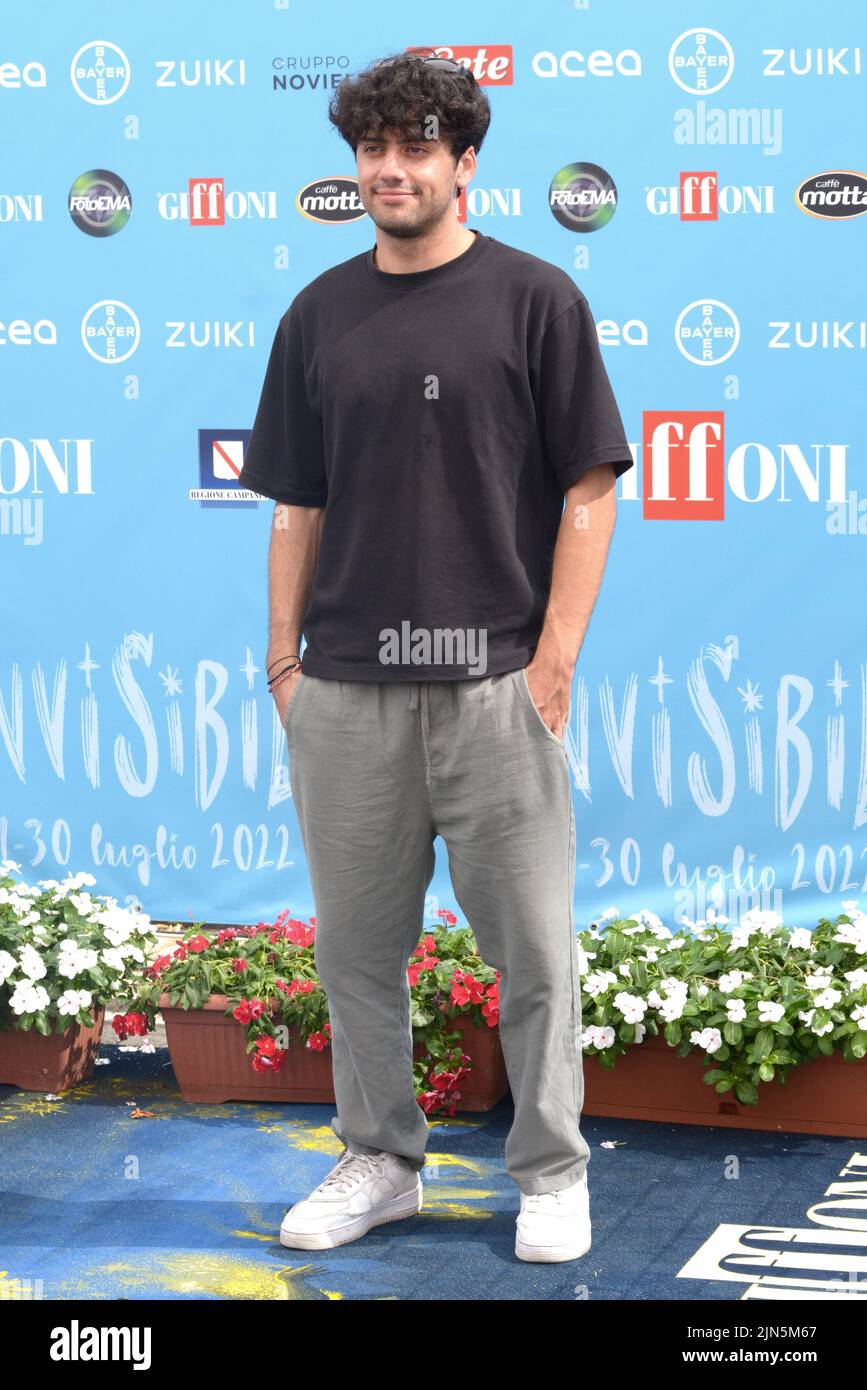 July 29, 2022, GIFFONI VALLE PIANA, Italy: Mario Caruso at Giffoni Film ...