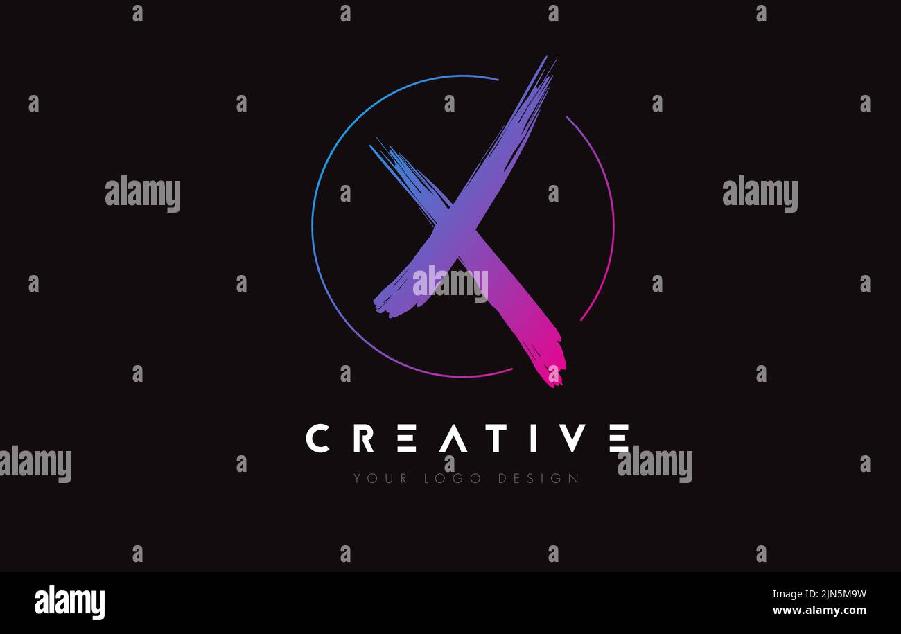 Painted letter 'x Stock Vector Images - Alamy
