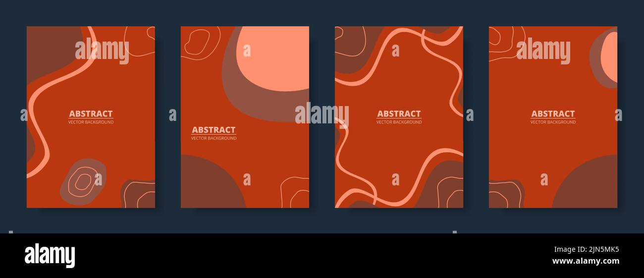 Set of creative covers in modern design style. Posters, brochures ...