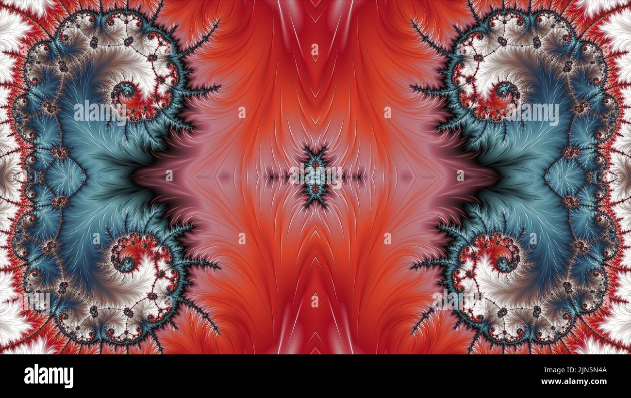 Abstract Computer generated Fractal design. A fractal is a never-ending ...