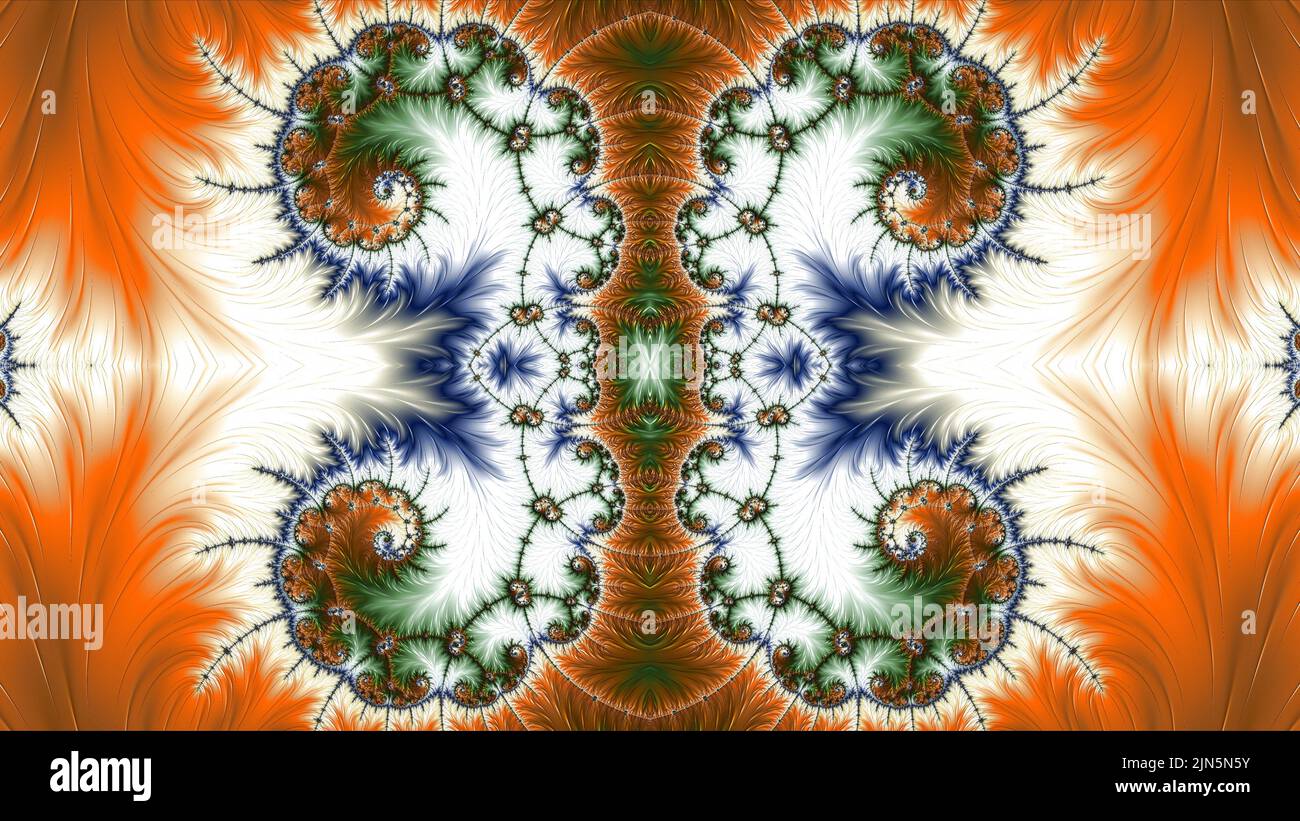 Abstract Computer generated Fractal design. A fractal is a never-ending ...