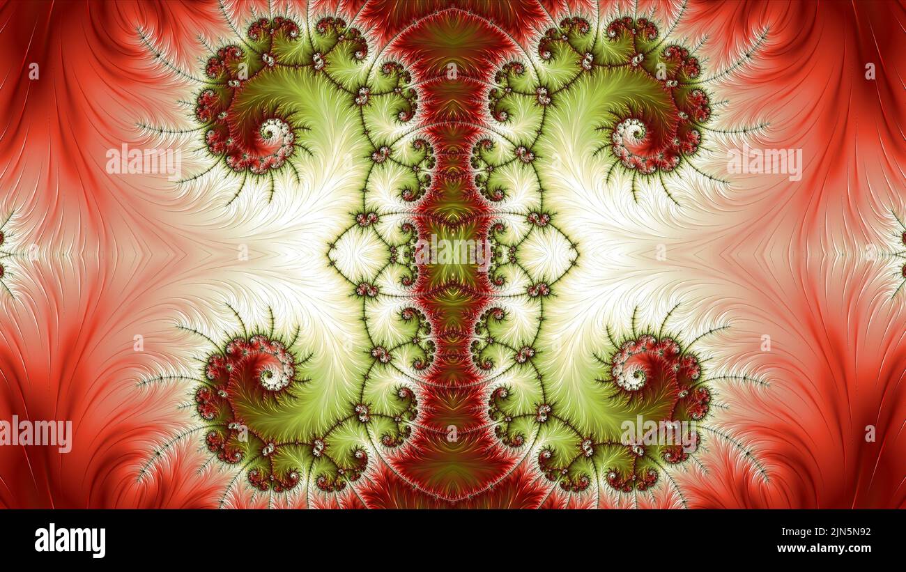 Abstract Computer generated Fractal design. A fractal is a never-ending ...