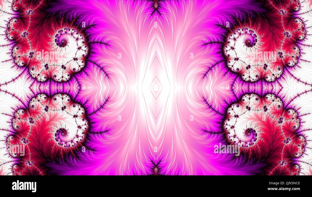 Abstract Computer generated Fractal design. A fractal is a never-ending ...