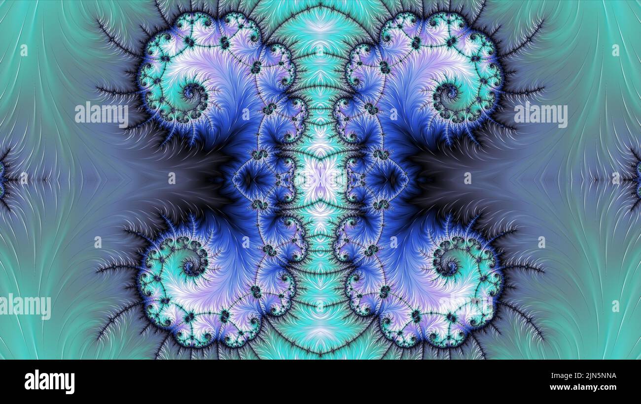 Abstract Computer generated Fractal design. A fractal is a never-ending ...