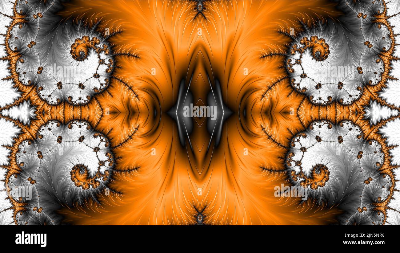 Abstract Computer generated Fractal design. A fractal is a never-ending pattern. Fractals are ...