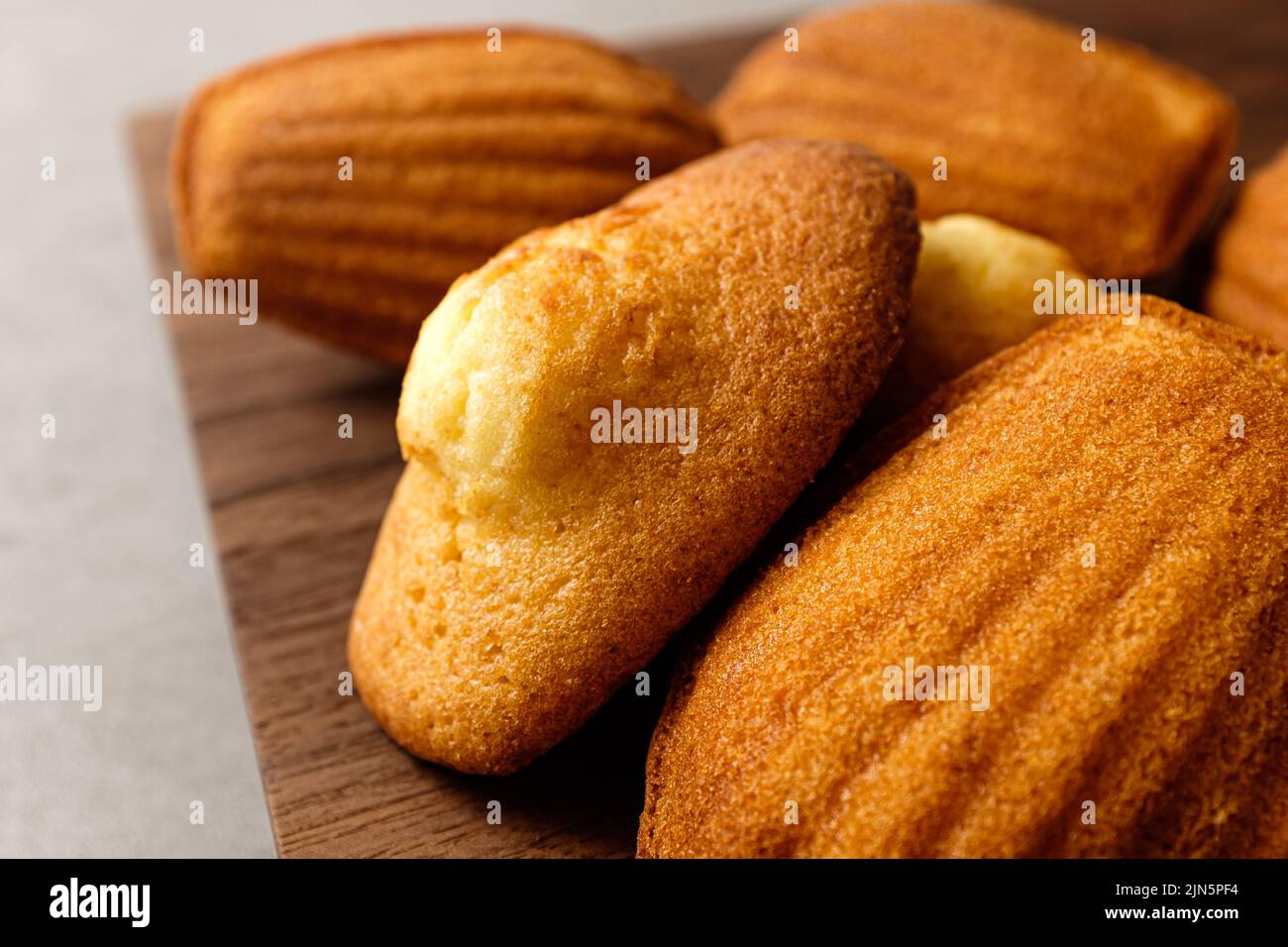 Madeleine, a sweet and soft French pastry Stock Photo - Alamy