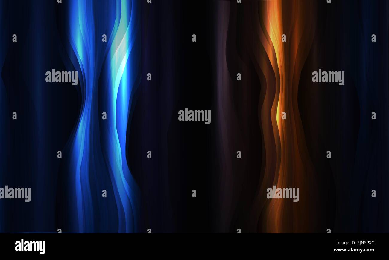 Colorful wavy flow shape abstract background. Vector illustration Stock ...