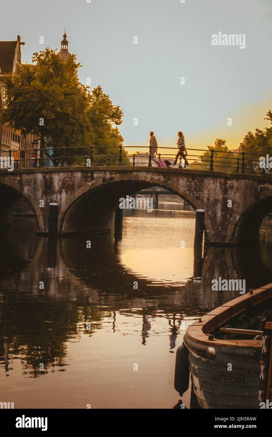 Amsterdam canal walks hi-res stock photography and images - Alamy