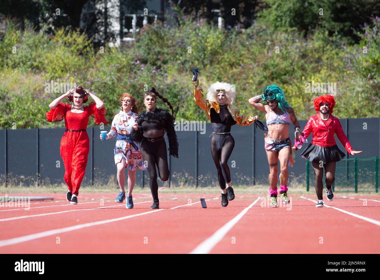 Edinburgh. Scotland, UK. 9th Aug, 2022. Ed Fringe Photocall - DRAG RACE ...