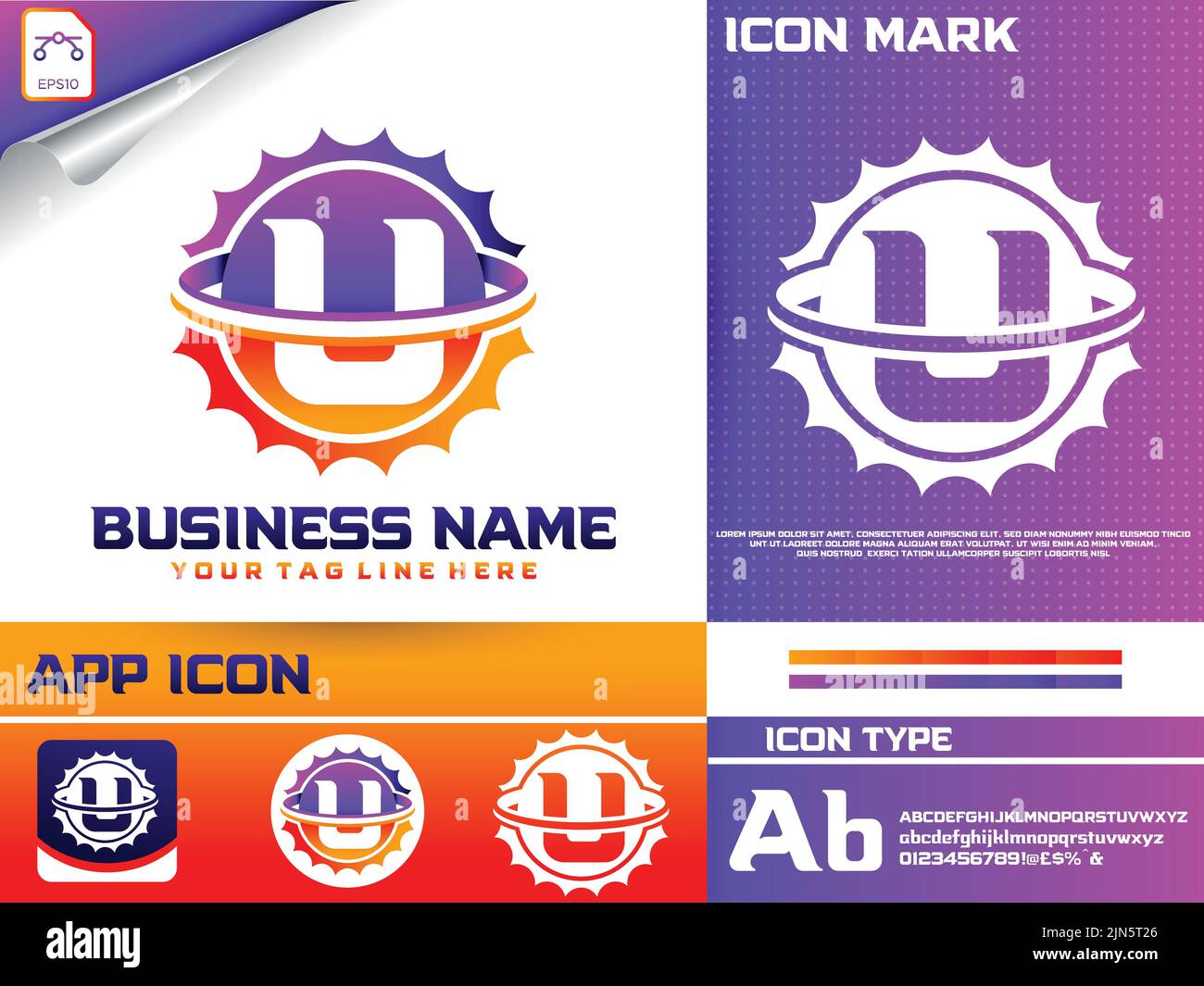 Gear logo letter hi-res stock photography and images - Alamy