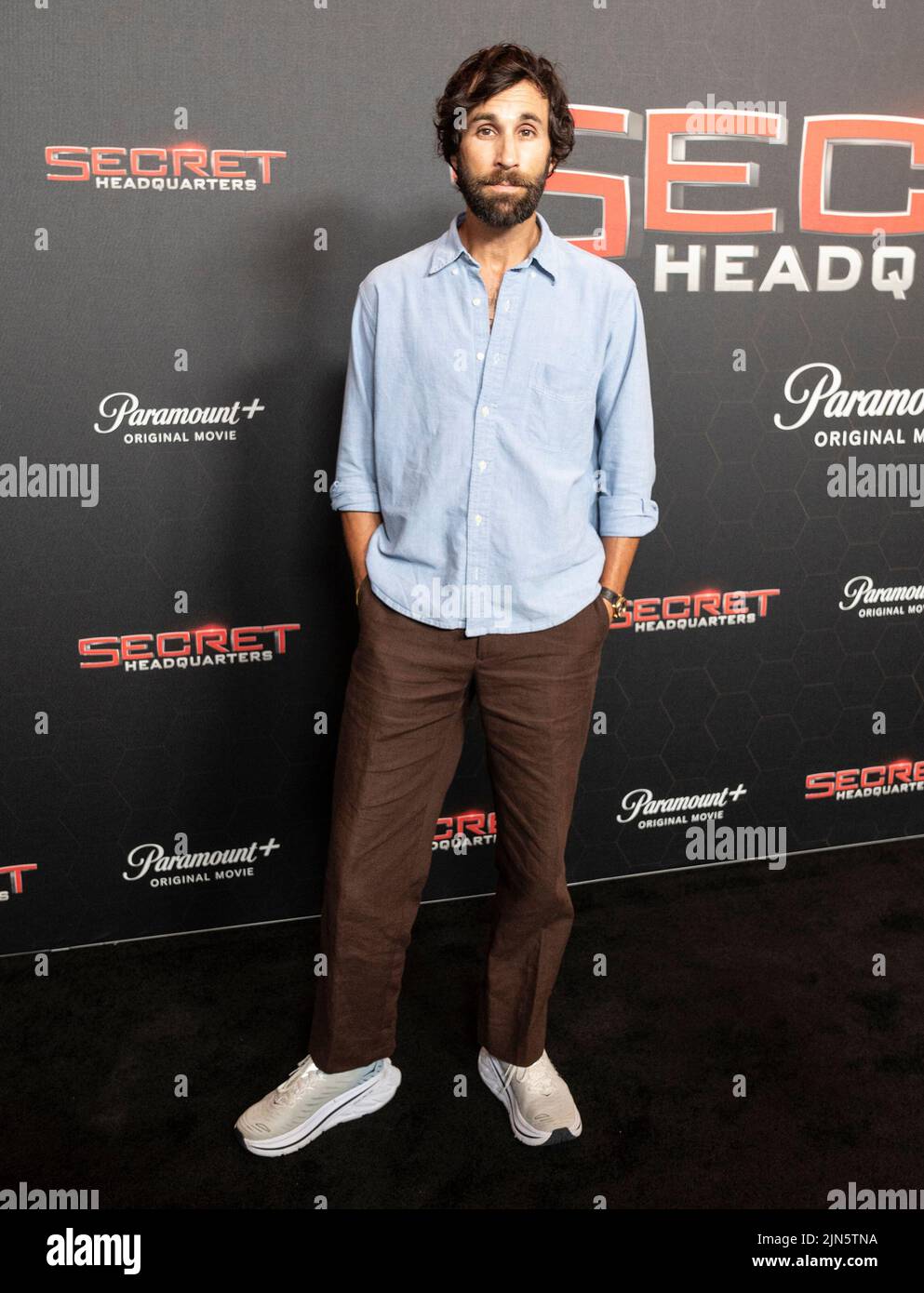 August 8, 2022, New York, New York, United States: Ariel Schulman ...