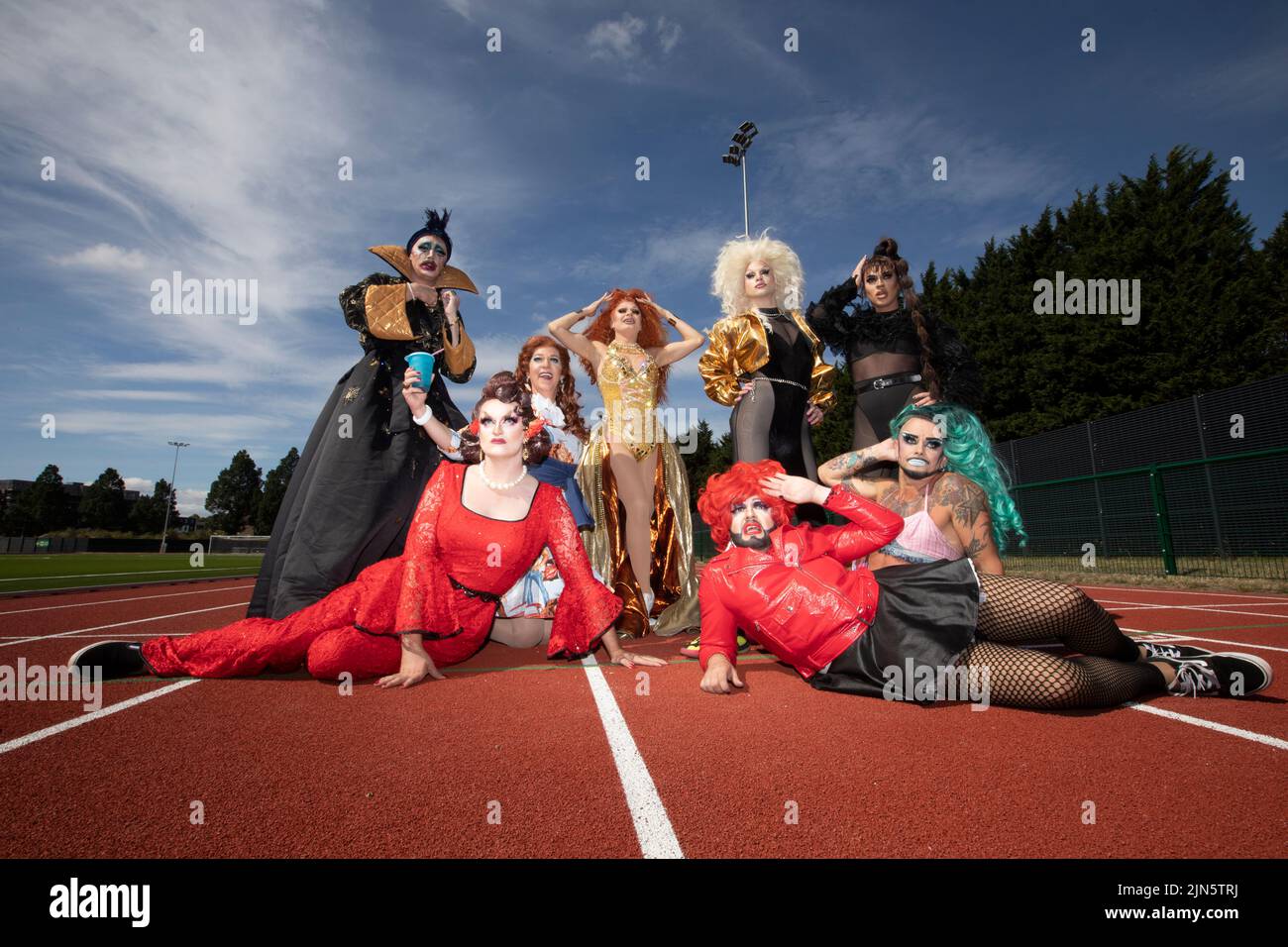 Edinburgh. Scotland, UK. 9th Aug, 2022. Ed Fringe Photocall - DRAG RACE ...
