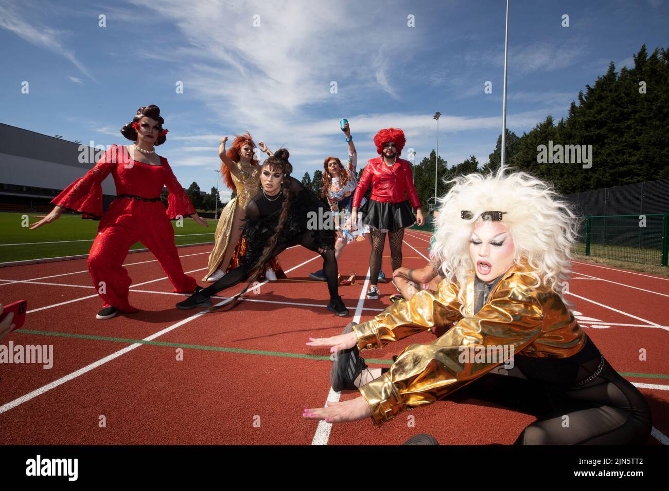 Edinburgh. Scotland, UK. 9th Aug, 2022. Ed Fringe Photocall - DRAG RACE ...