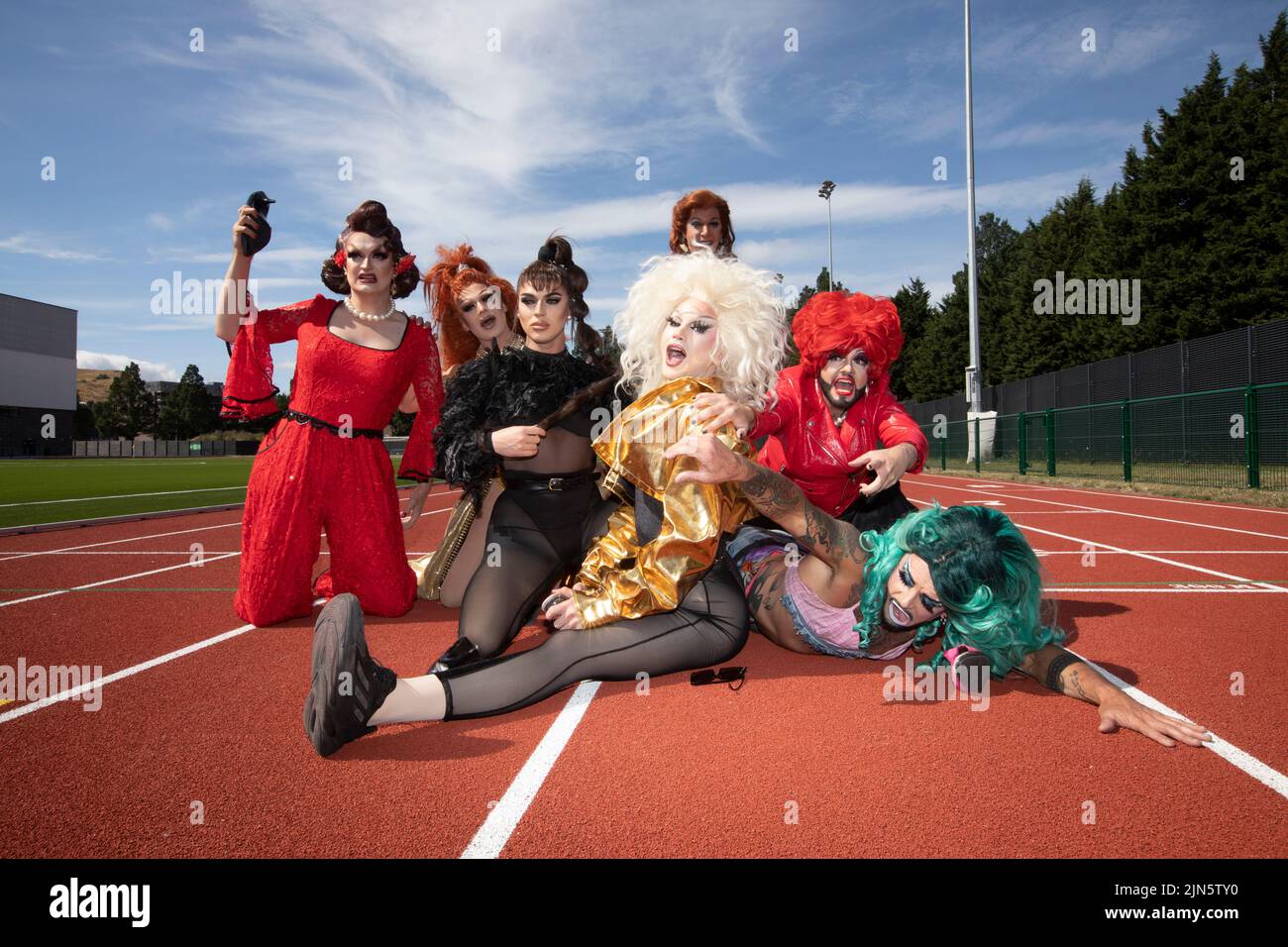 Edinburgh. Scotland, UK. 9th Aug, 2022. Ed Fringe Photocall - DRAG RACE ...