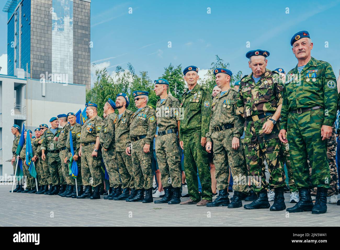 Kazan, Russia. 2022, August 02. Day of the Russian Airborne Forces (VDV ...