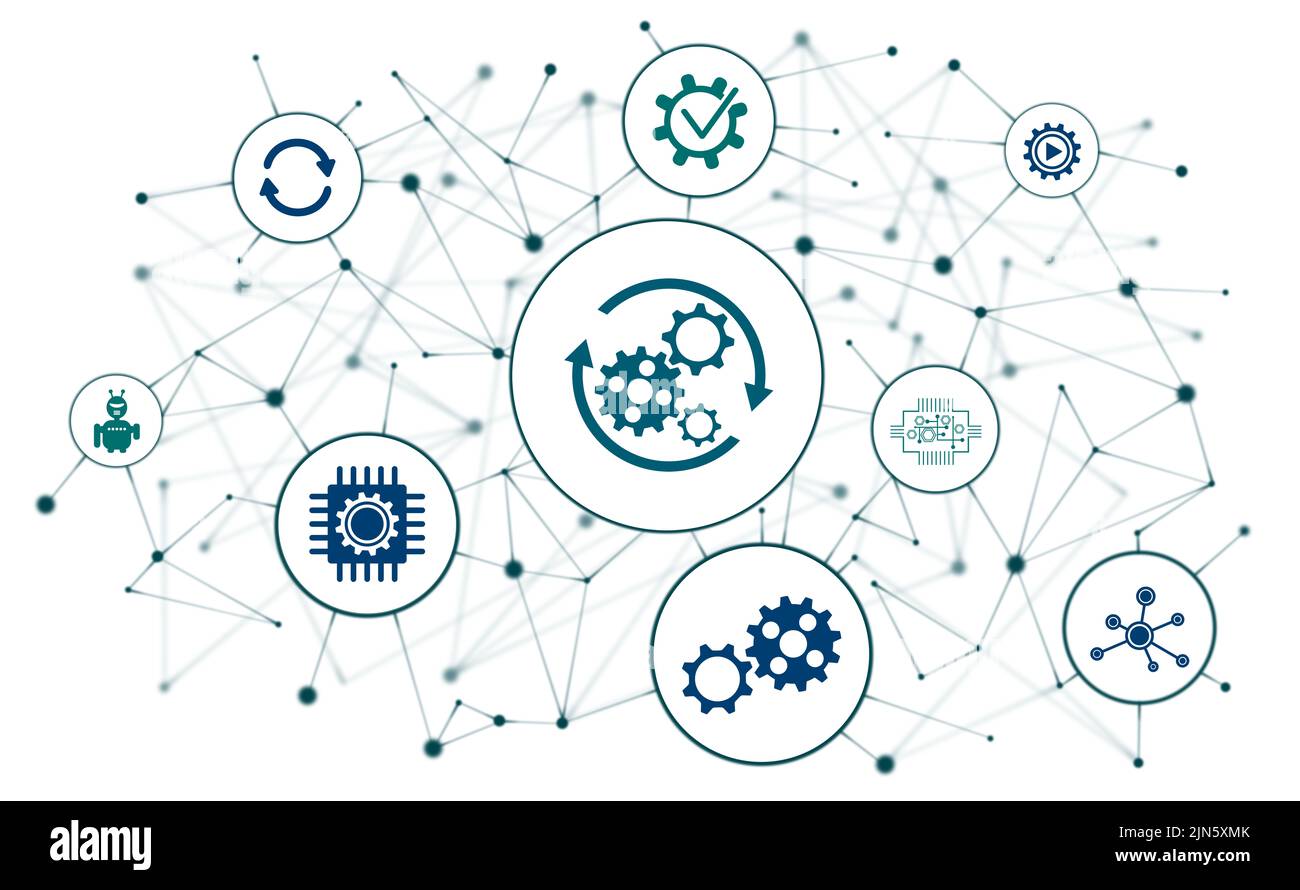 Robotics process automation Cut Out Stock Images & Pictures - Alamy