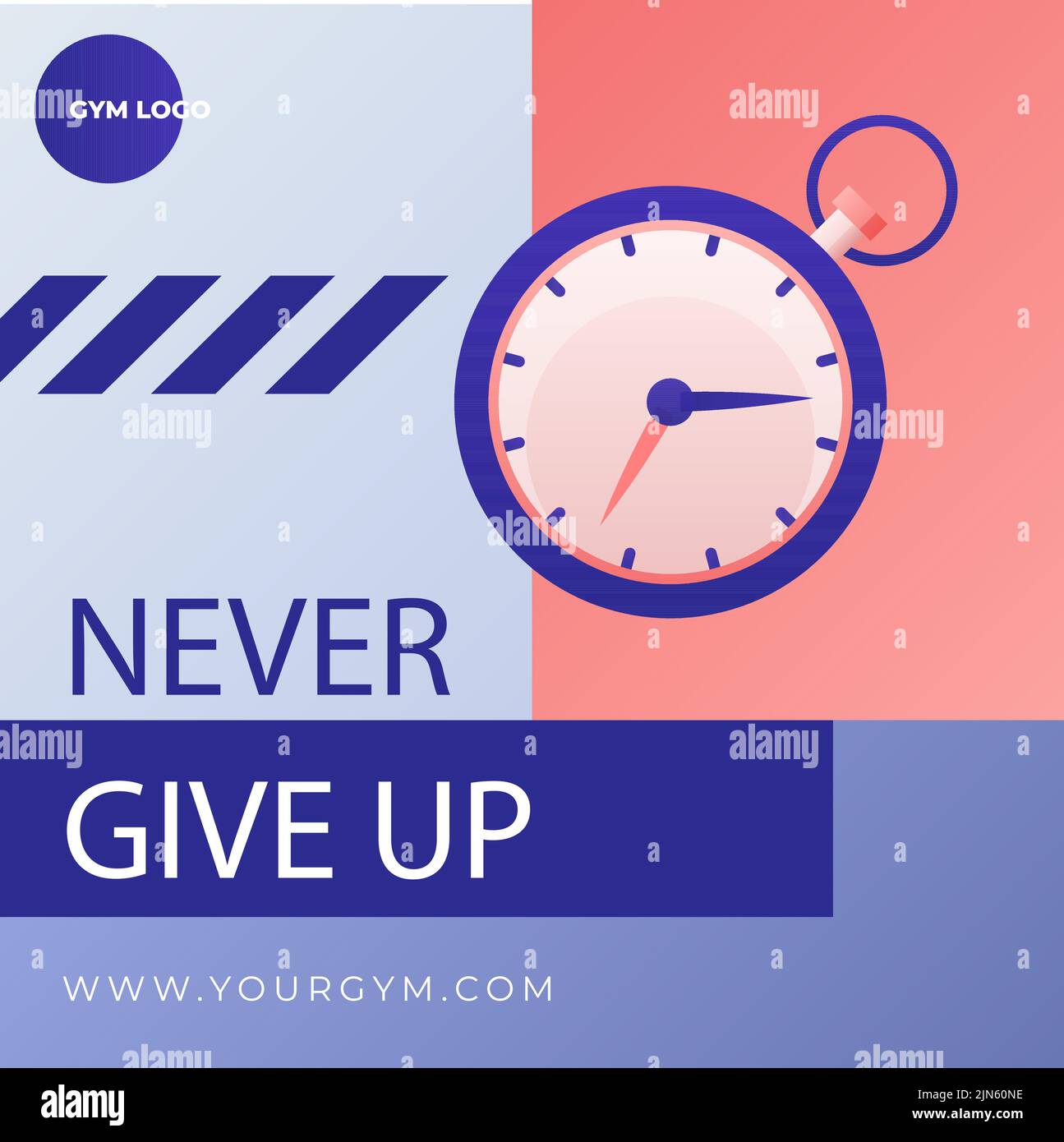 Gradient gym training and exercise posts set Vector illustration Stock ...
