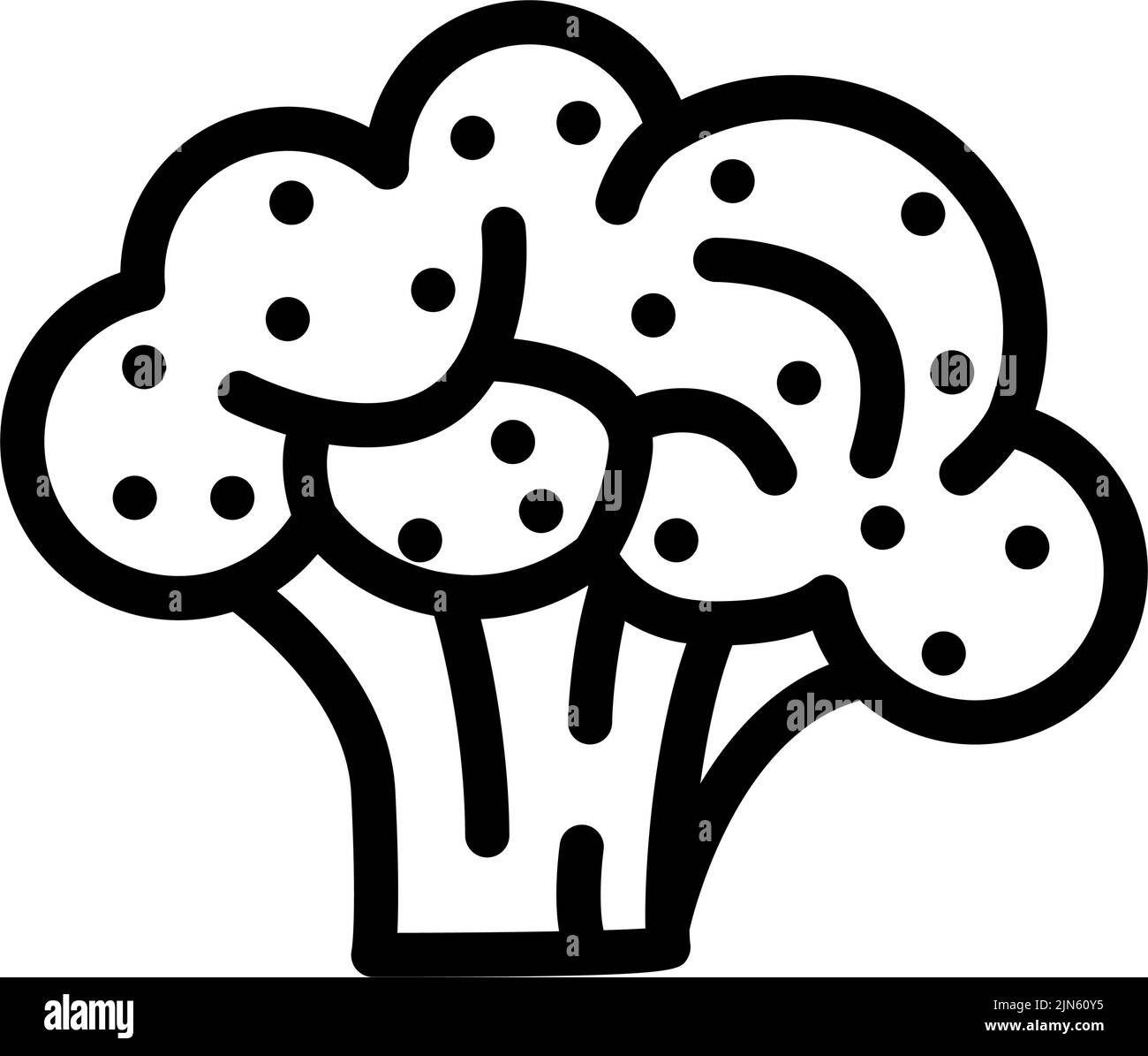 broccoli plant line icon vector illustration Stock Vector Image & Art ... broccoli plant line icon vector illustration Stock Vector Image & Art ...