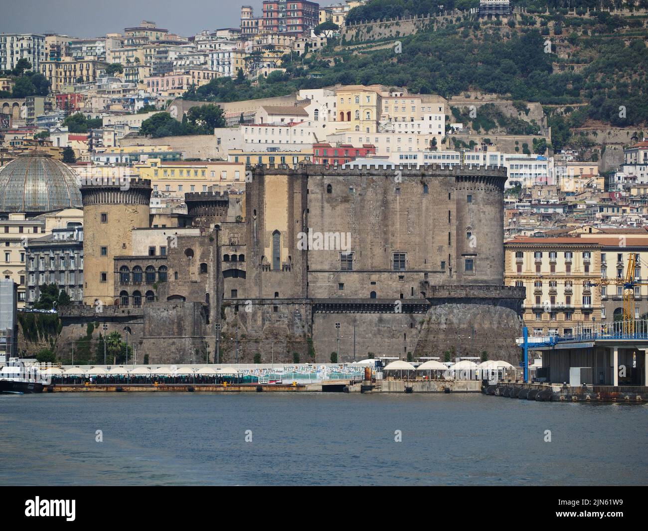 Italy campania naples port castel hi-res stock photography and images - Alamy