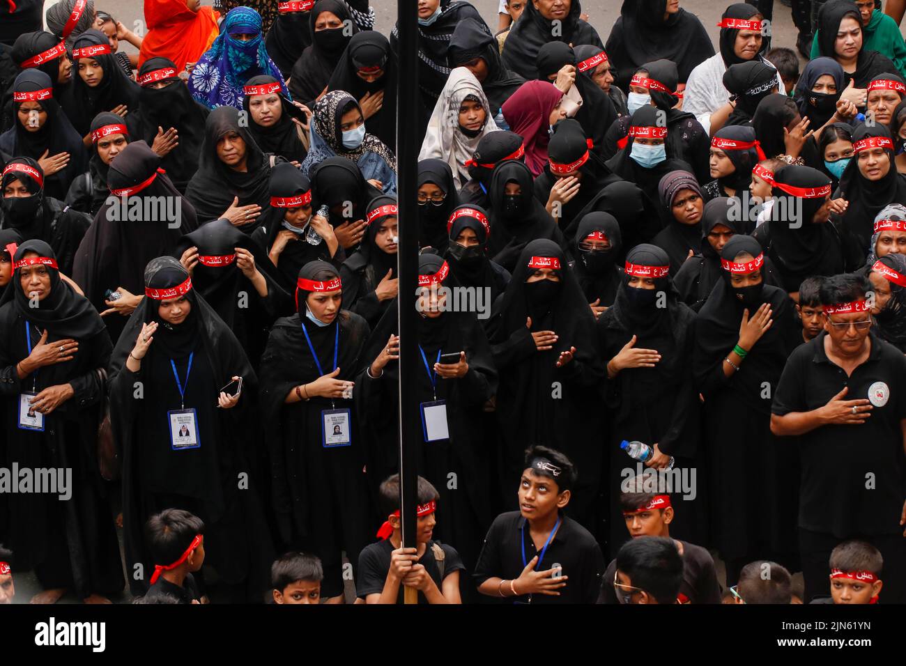 Dhaka, Dhaka, Bangladesh. 9th Aug, 2022. Bangladeshi Shiite Muslims ...