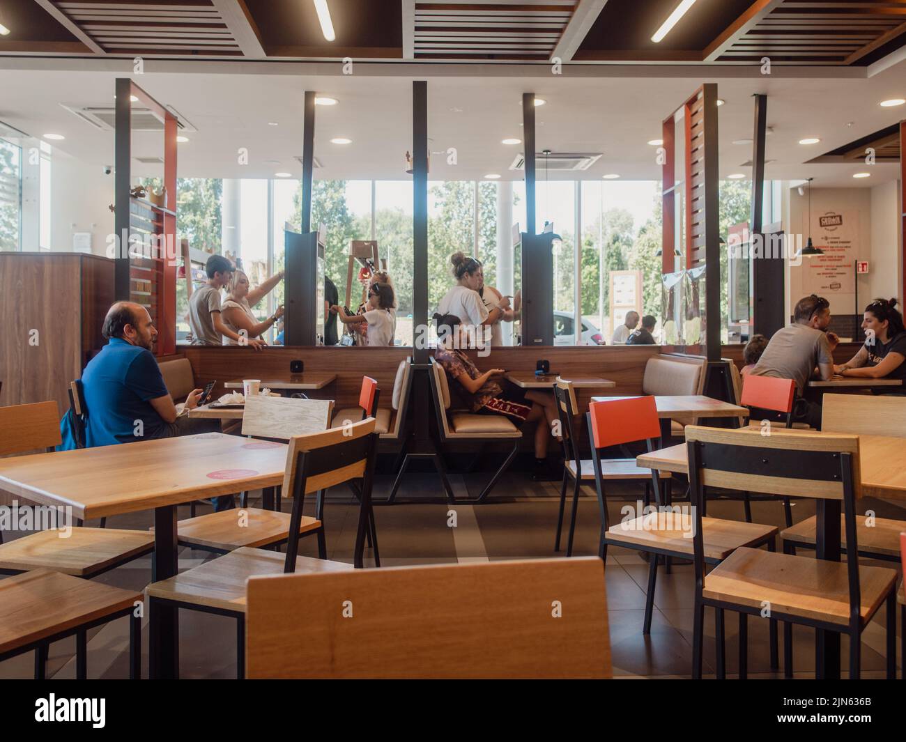 Burger ordering terminal hi-res stock photography and images - Alamy