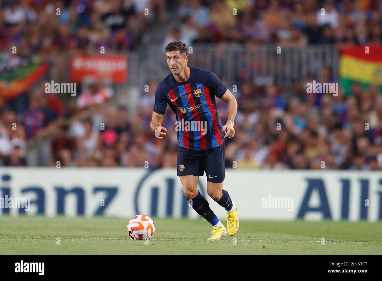 Barcelona, Spain. 7th Aug, 2022. Robert Lewandowski (Barcelona ...
