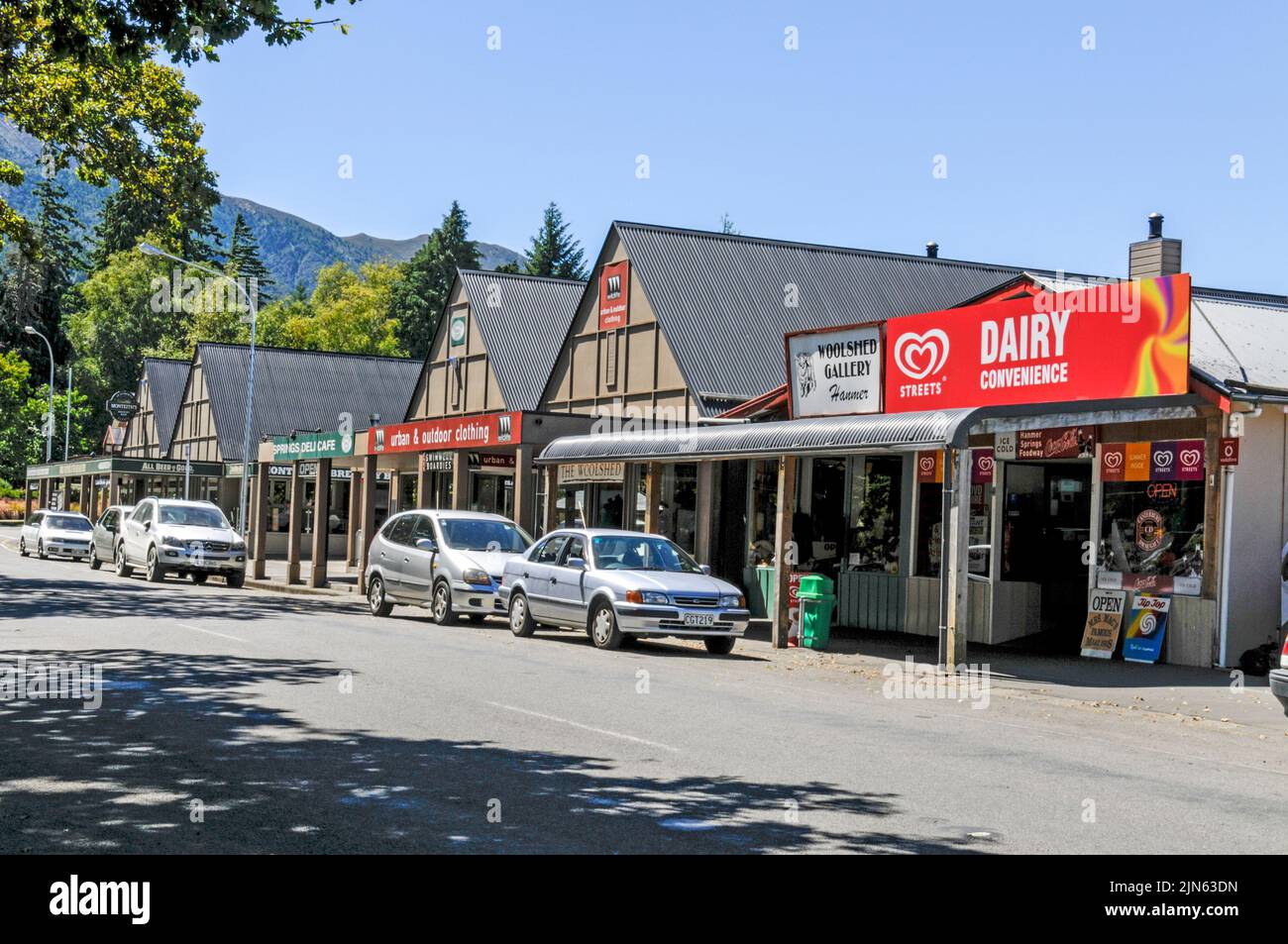 Hanmer Springs is a resort alpine village in the Canterbury region of ...