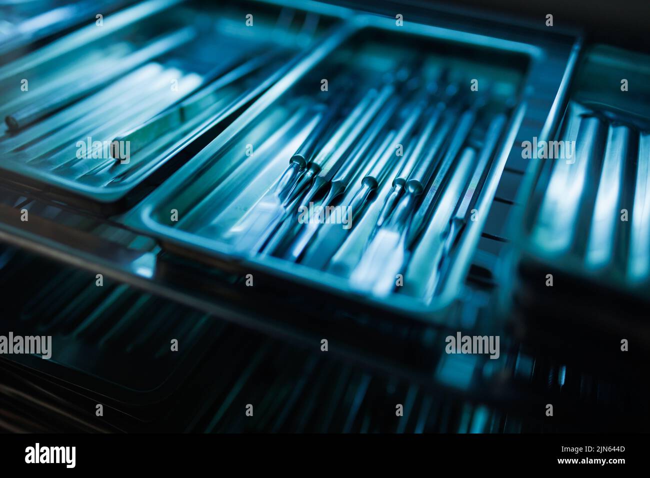 Surgical instruments in sterilizer close hi-res stock photography and ...