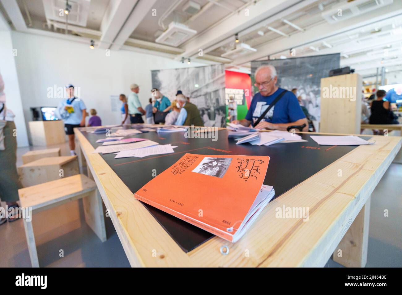 09 August 2022, Hessen, Kassel: The controversial brochure of the ...