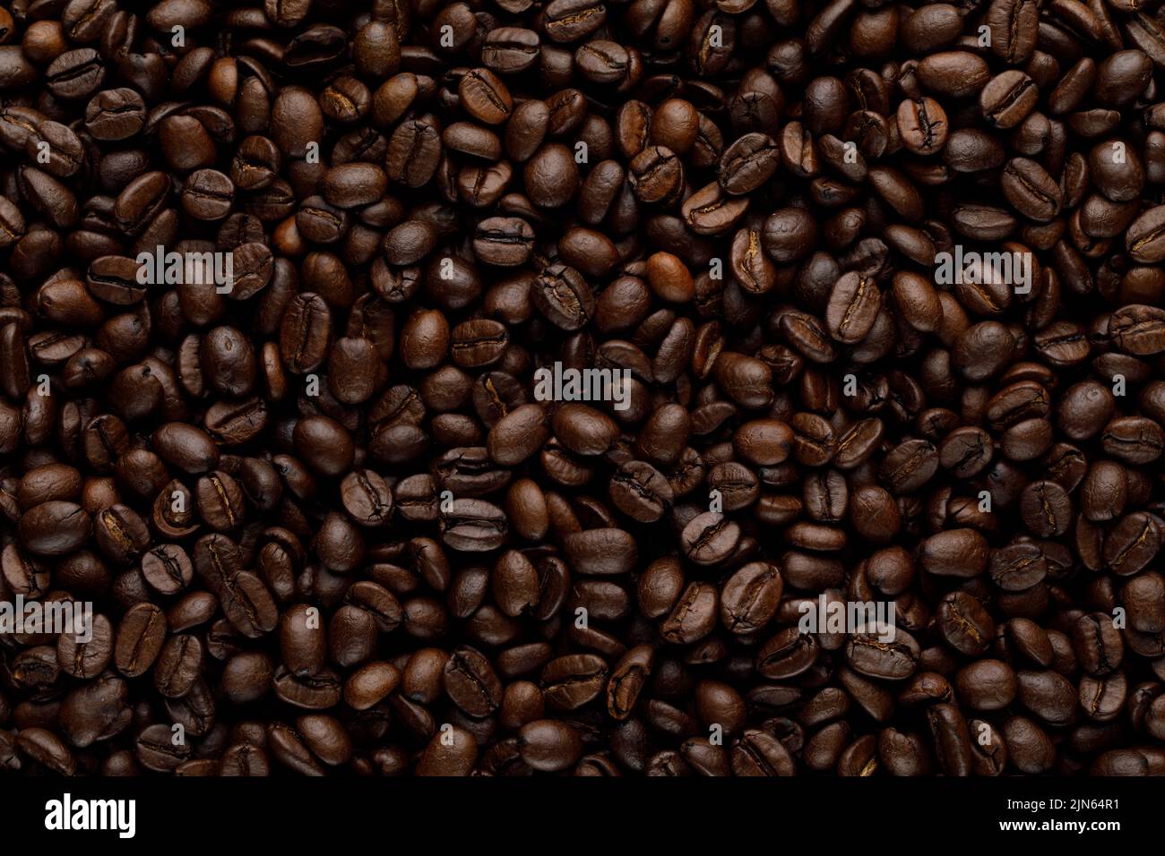 Closeup coffee beans dark background. Whole sead seamless texture Stock ...
