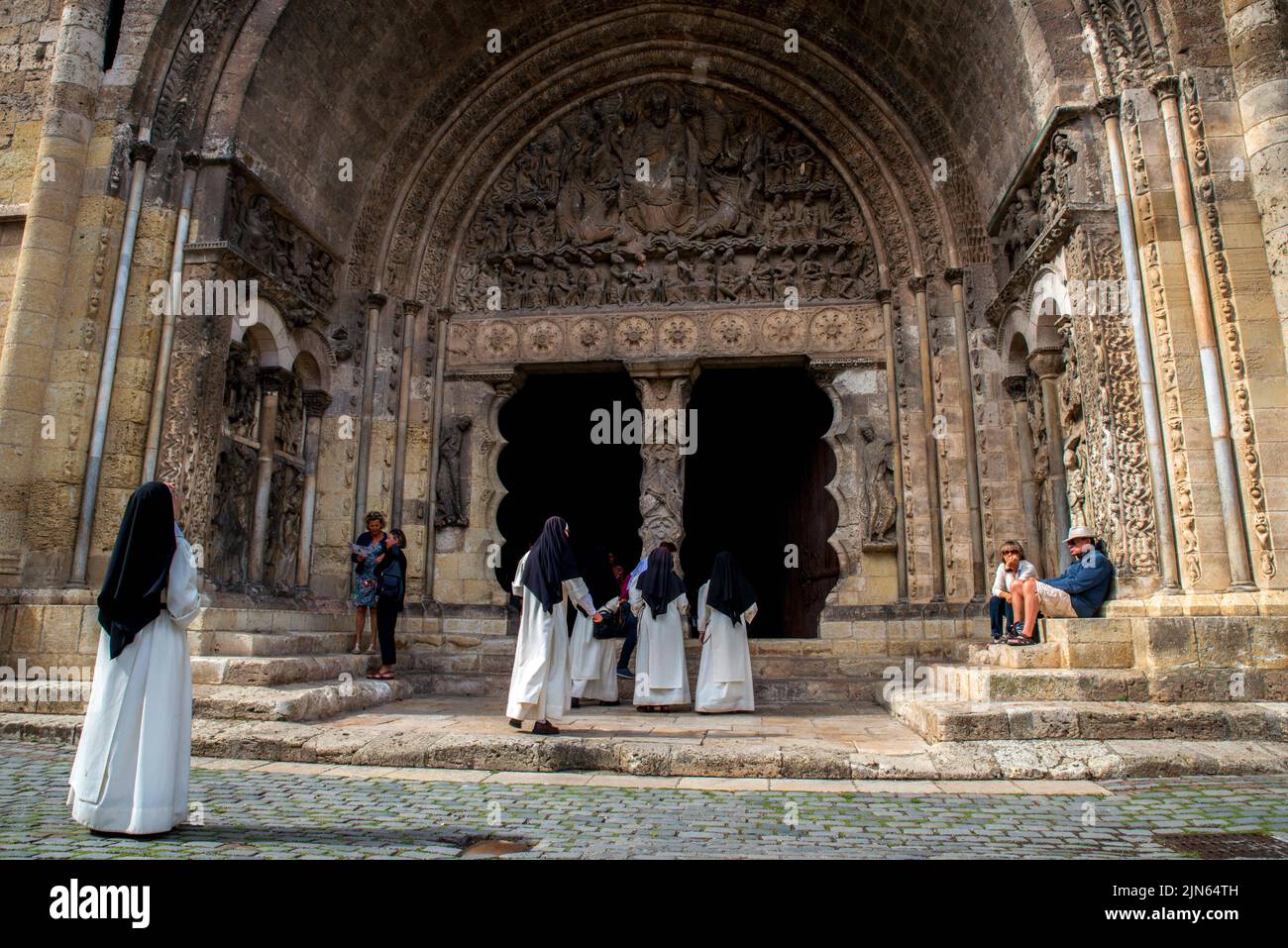 Moissac Abbey was a Benedictine and Cluniac monastery in Moissac, Tarn ...