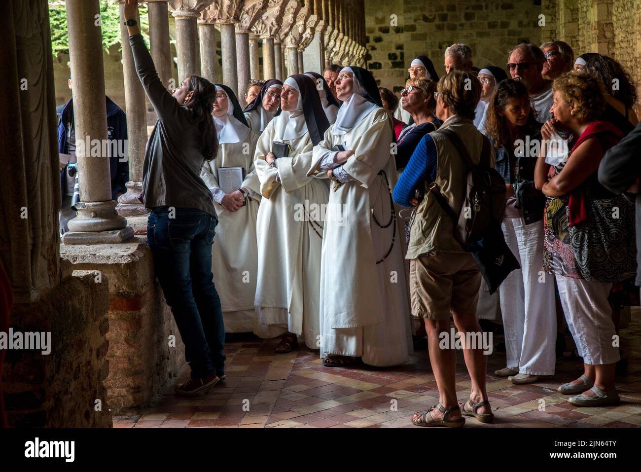 Moissac Abbey was a Benedictine and Cluniac monastery in Moissac, Tarn ...