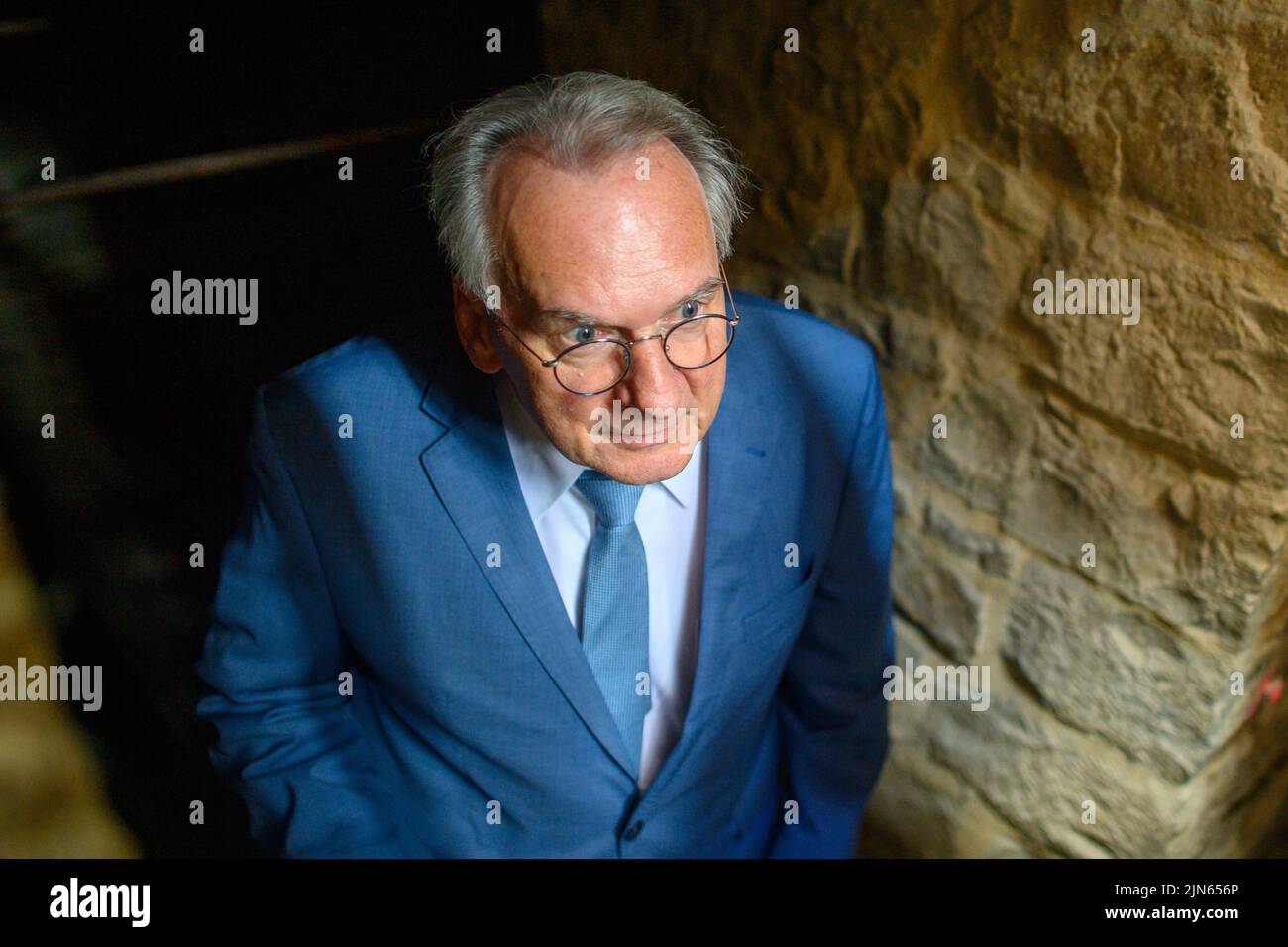 Magdeburg, Germany. 09th Aug, 2022. Reiner Haseloff (CDU), Minister ...