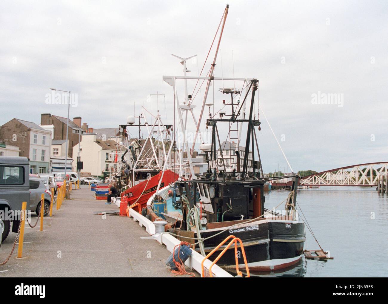 Ramsey, Isle of Man - 16 June 2022: The port of Ramsey, fishing boats ...