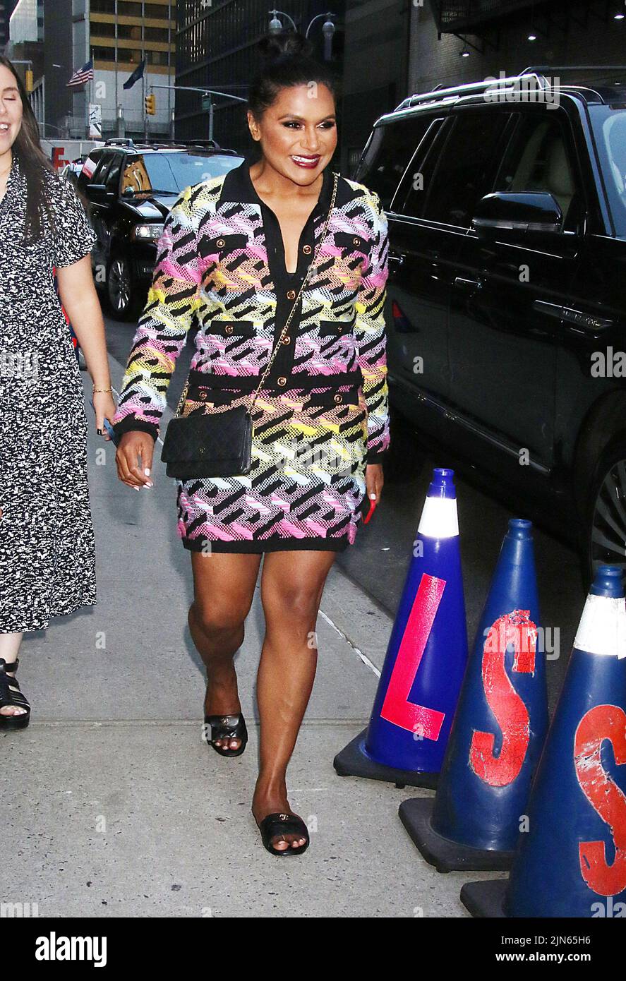 New York, NY, USA. 08th Aug, 2022. Mindy Kaling at The Late Show with ...