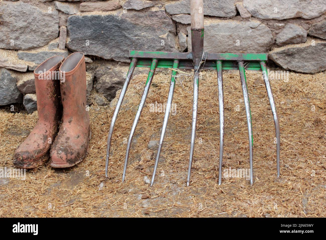 Plastic pitchfork hi-res stock photography and images - Alamy