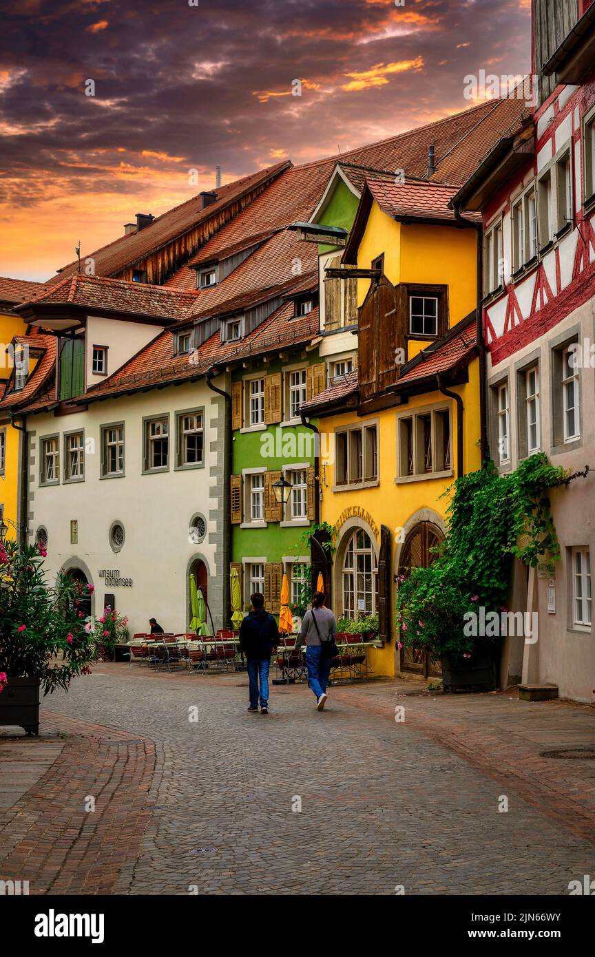 Meersburg am bodensee Stock Photo - Alamy